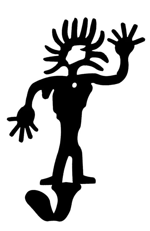 Sun Head Man Single Metal Wall Hook - Southwest – Inspired by the Outdoors