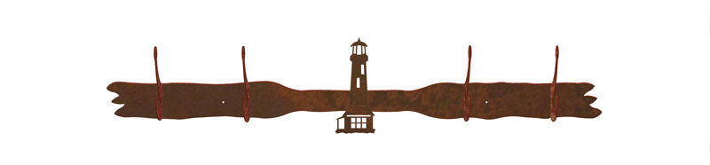 Lighthouse Design 4 Hook Wall Coat Rack – Inspired by the Outdoors ...