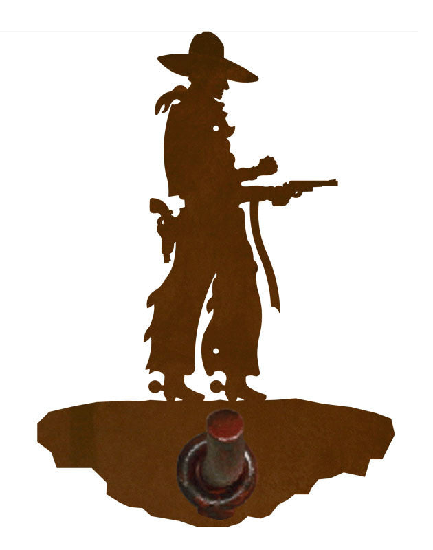 Pistol Cowboy Design Robe Hook – Inspired by the Outdoors
