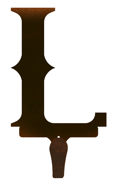 Letter M - Western Style Metal Numbers and Fonts – Inspired by the Outdoors