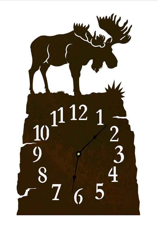 Moose Metal Table Clock – Inspired by the Outdoors / Webco Enterprises, LLC