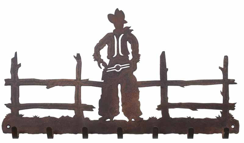 Cowboy Rustic Metal Key Chain Hook – Inspired by the Outdoors